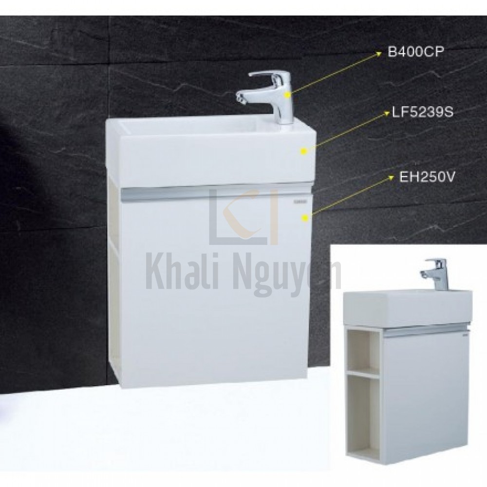 Bộ Tủ Lavabo CAESAR Treo Tường LF5239S/EH250V